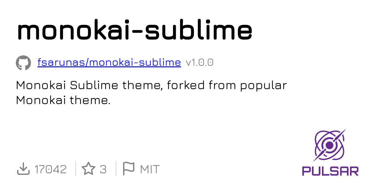 Monokai Sublime