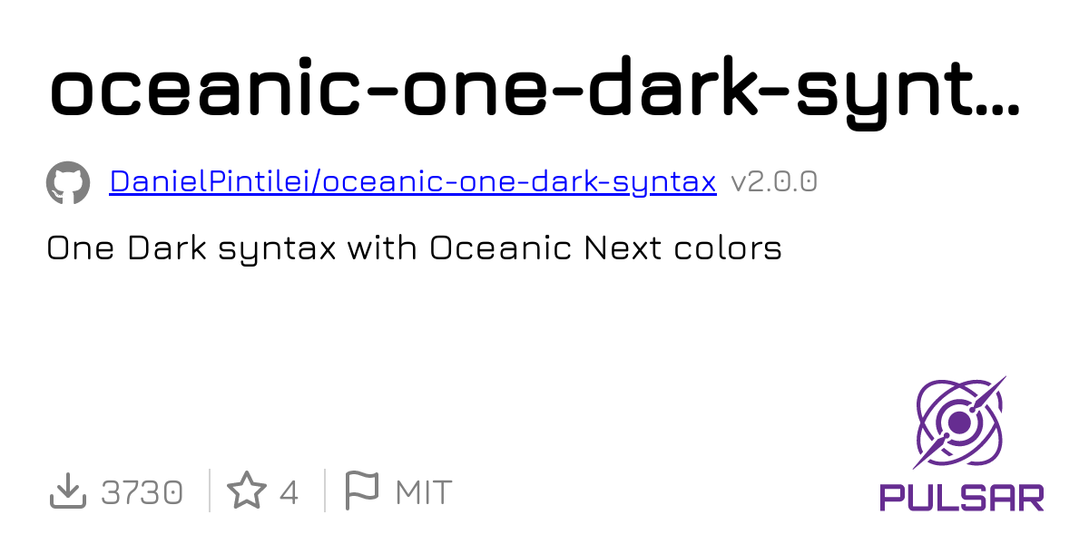 oceanic-one-dark-syntax