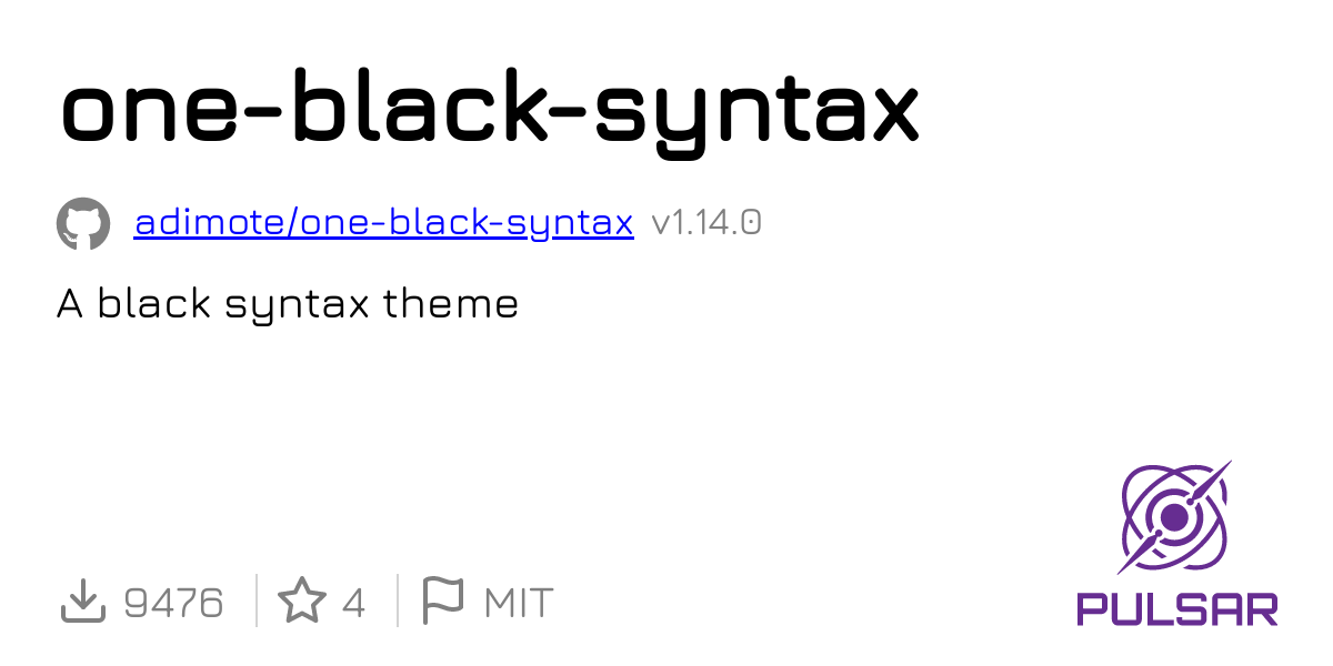 one-black-syntax