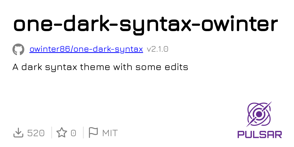 one-dark-syntax-owinter