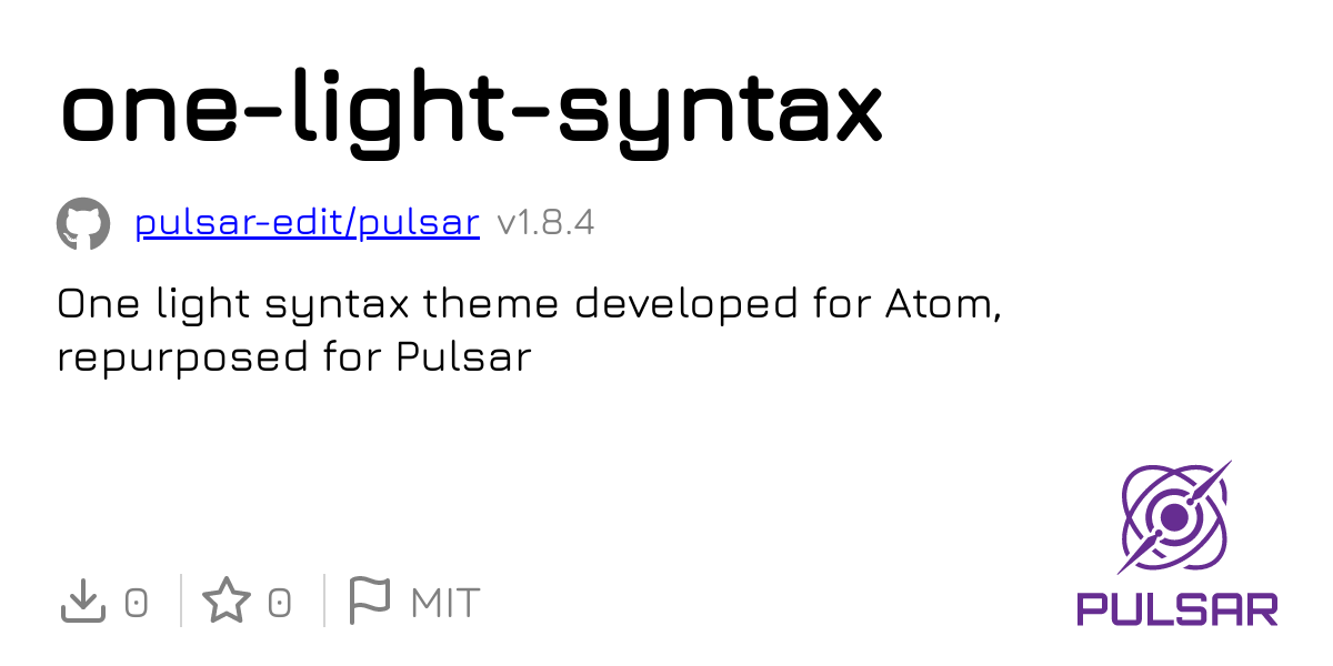 one-light-syntax