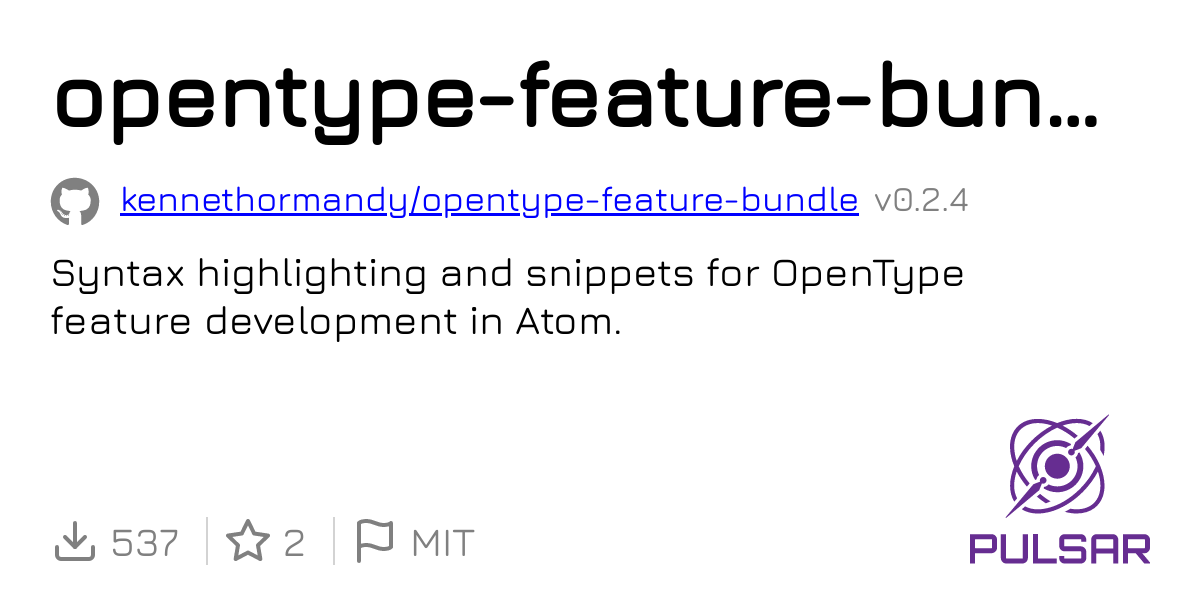 opentype-feature-bundle