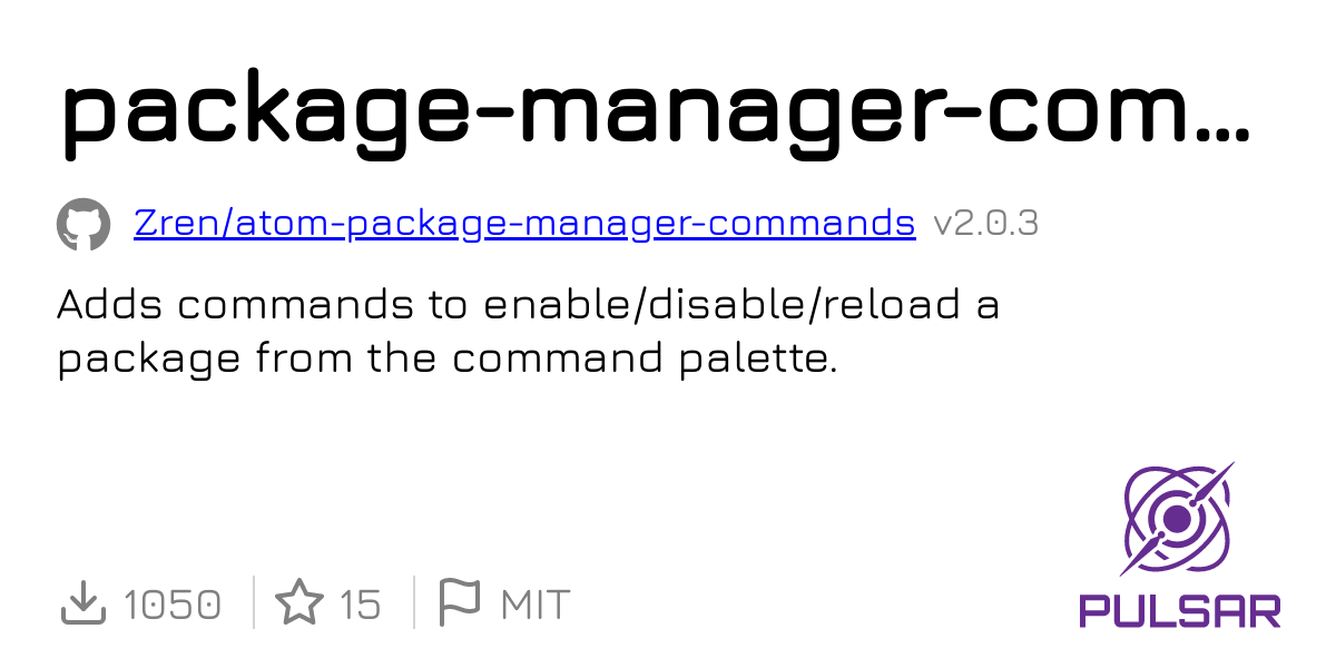 package-manager-commands package-manager-commands