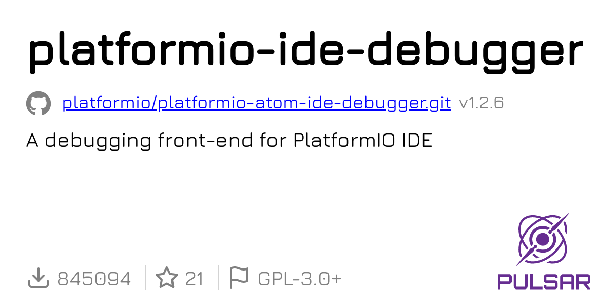 platformio-ide-debugger platformio-ide-debugger
