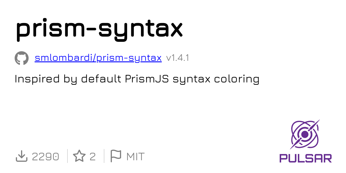 prism-syntax prism-syntax