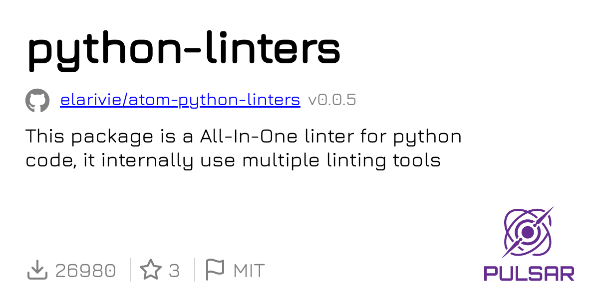 python-linters python-linters