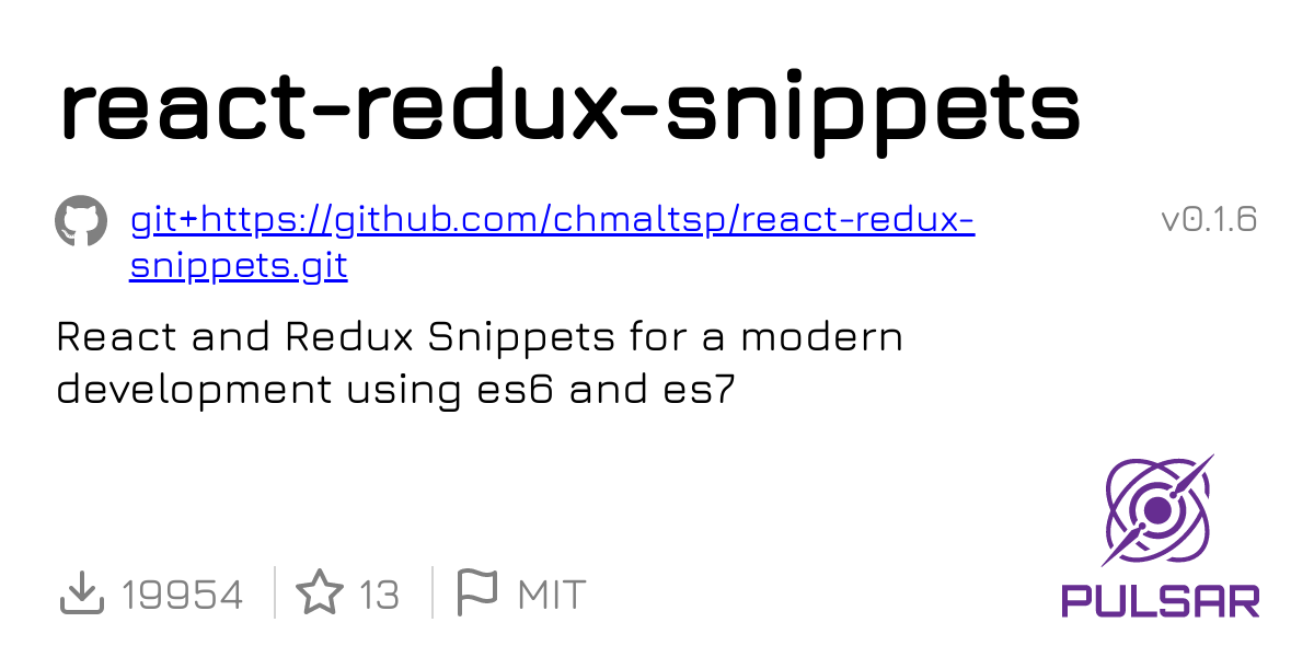 react-redux-snippets