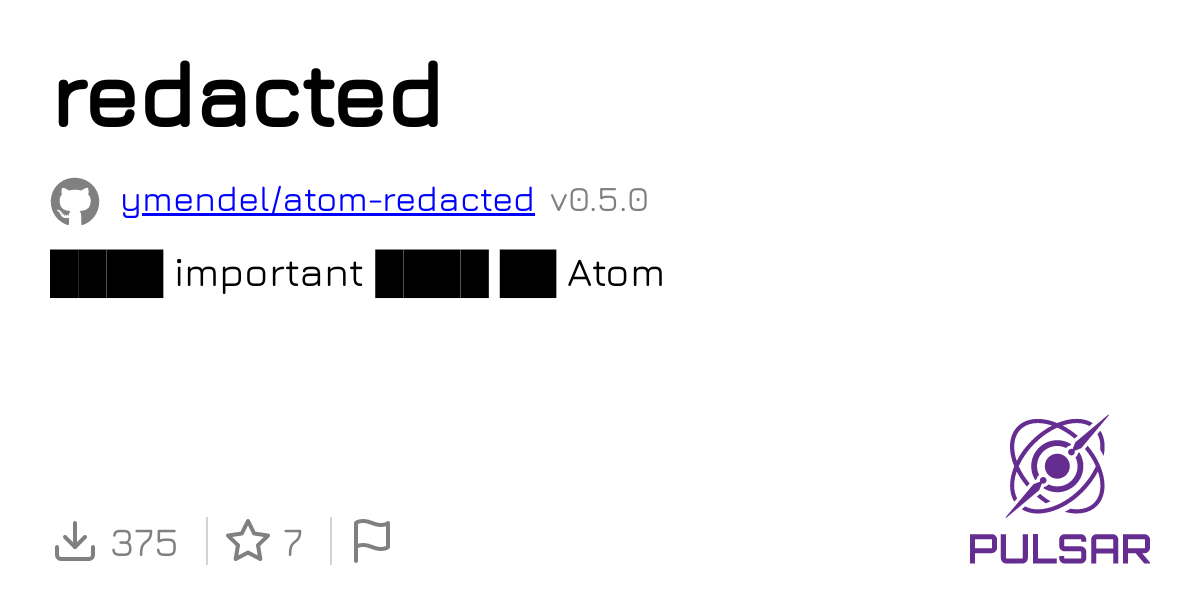 redacted