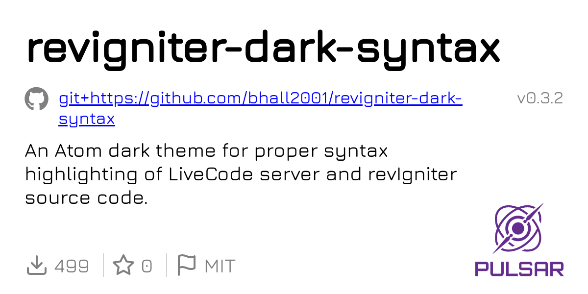 revigniter-dark-syntax