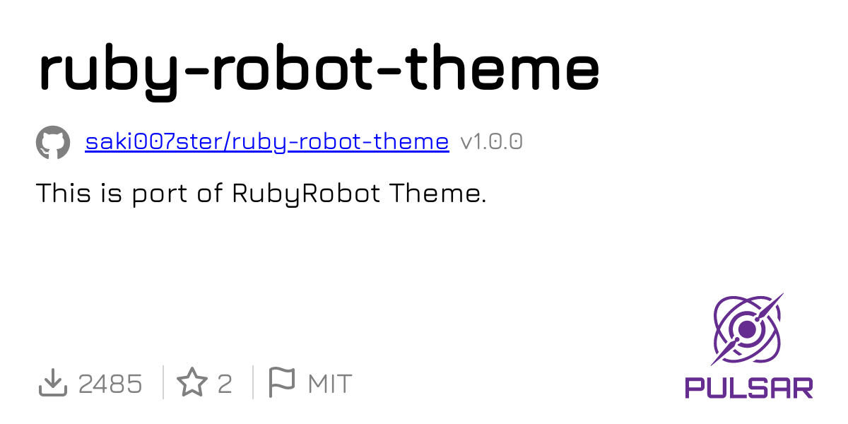 ruby-robot-theme