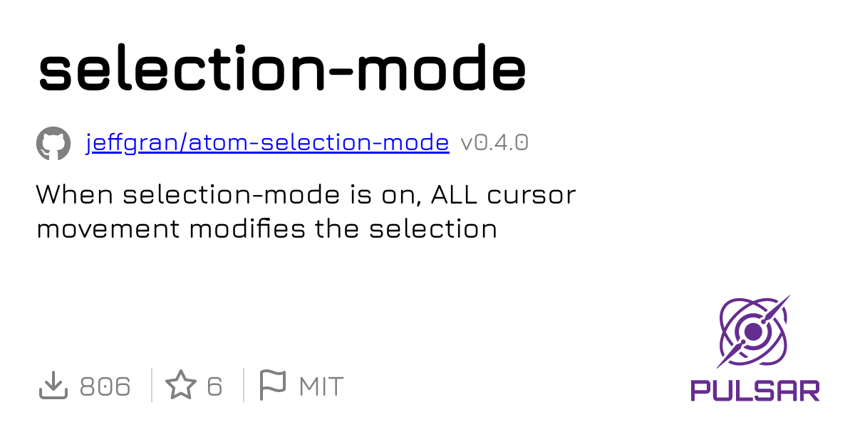 selection-mode