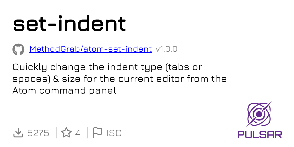 set-indent