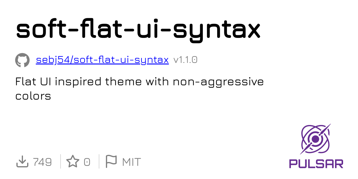 Soft Flat Ui Syntax 