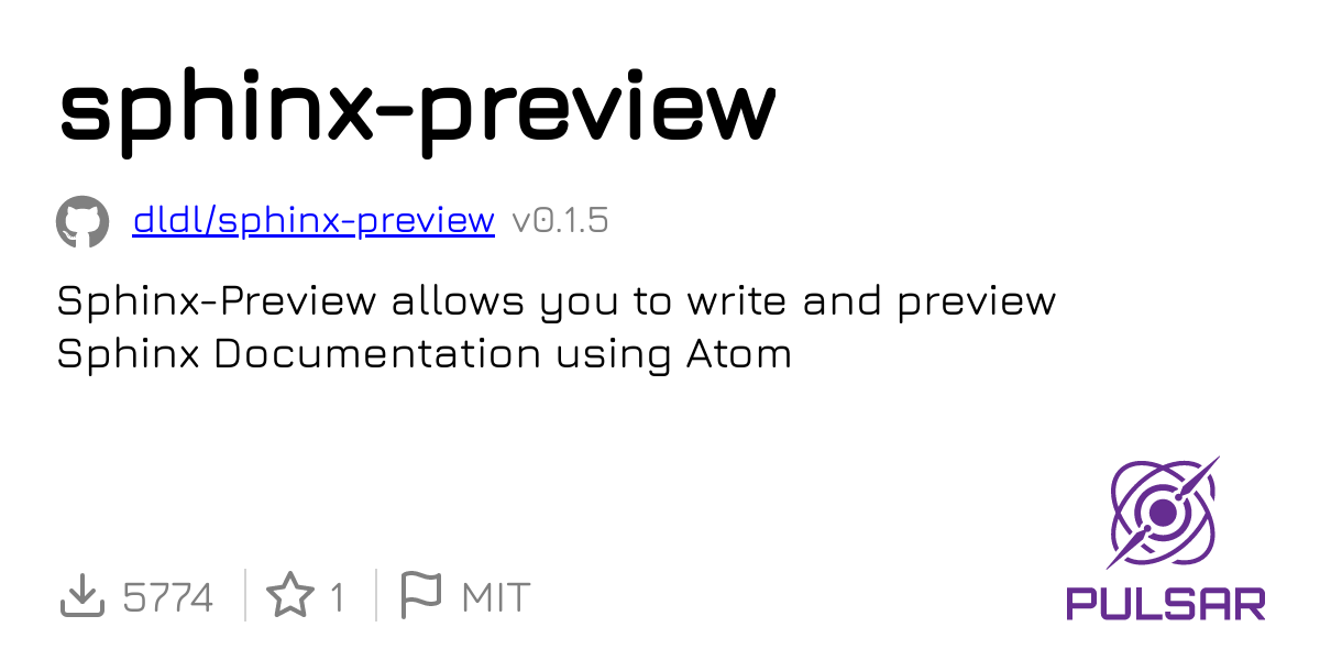 sphinx-preview