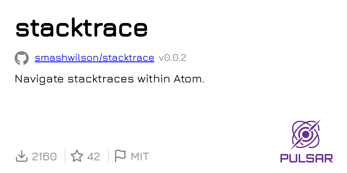 stacktrace