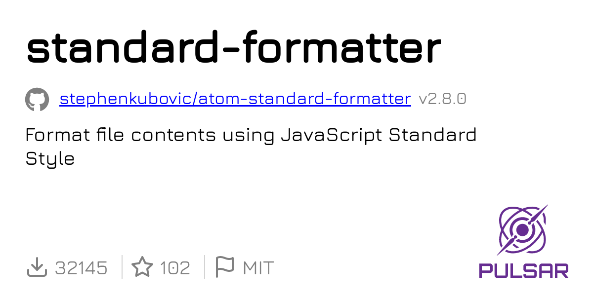 standard-formatter