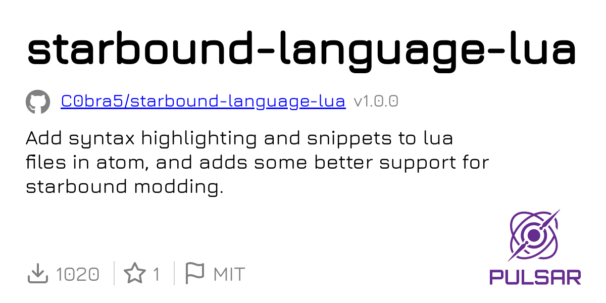 starbound-language-lua starbound-language-lua
