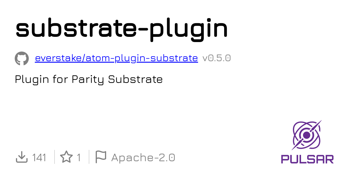 substrate-plugin