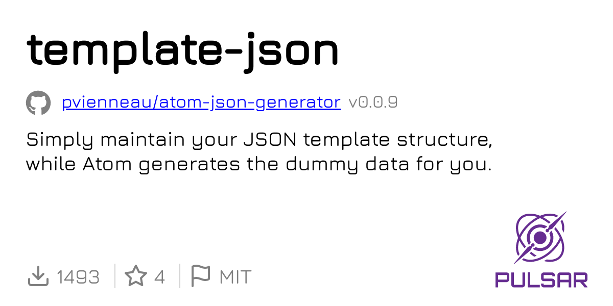 template-json template-json