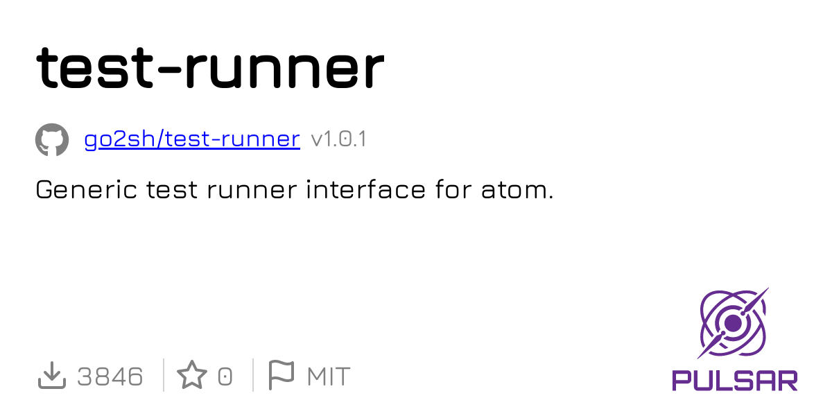 test-runner test-runner