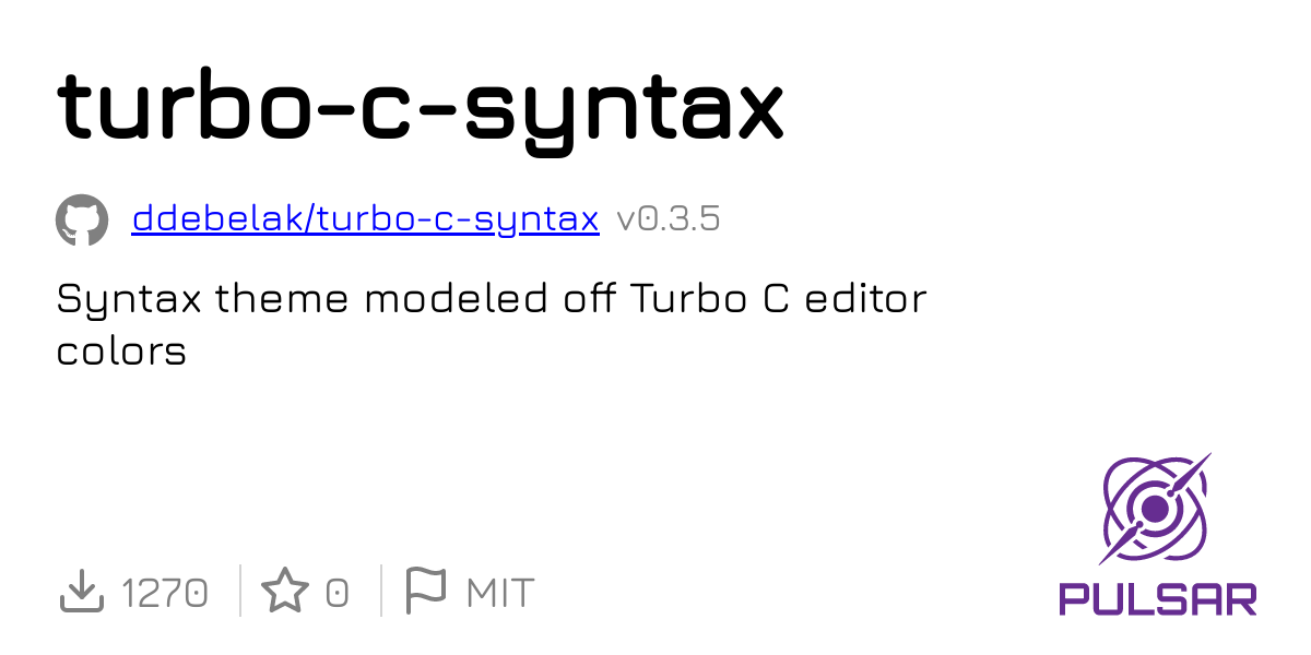 turbo-c-syntax