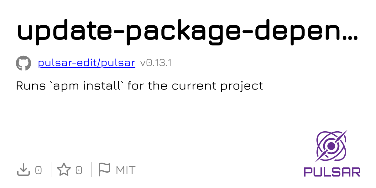 update-package-dependencies update-package-dependencies