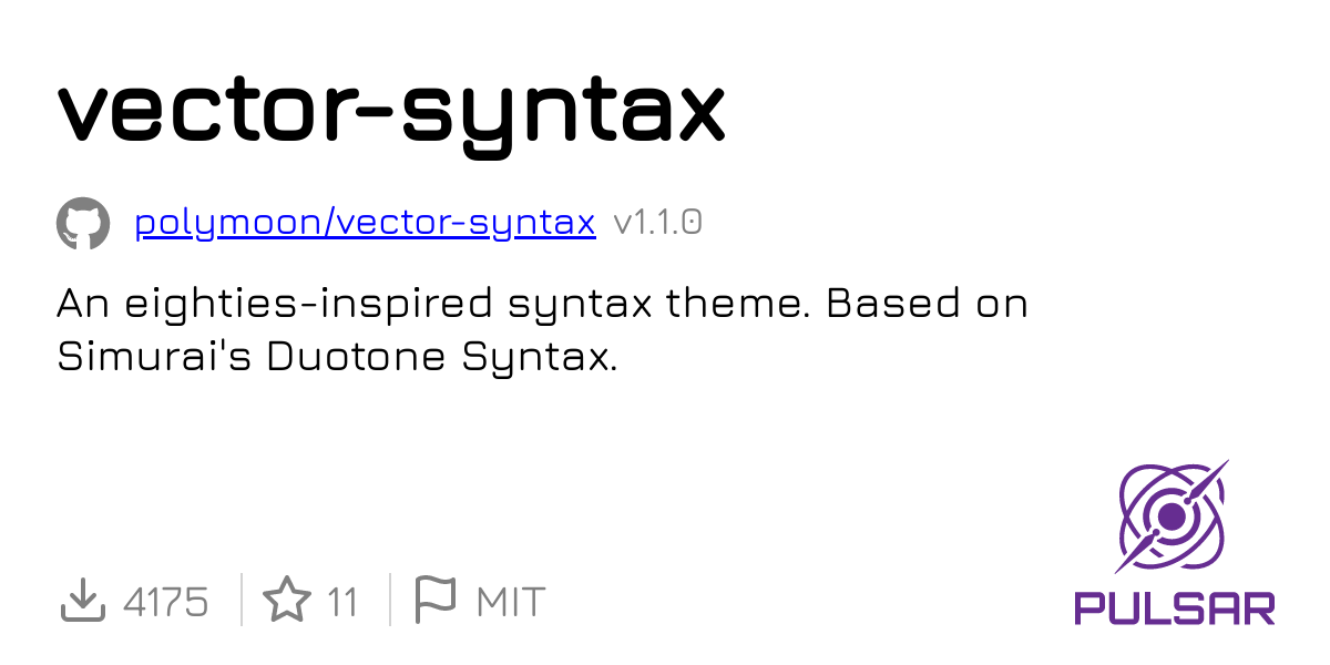 vector-syntax