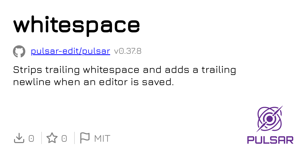 whitespace