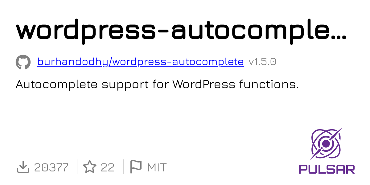 wordpress-autocomplete