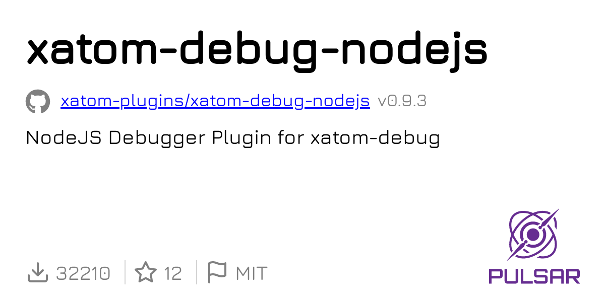 xatom-debug-nodejs xatom-debug-nodejs